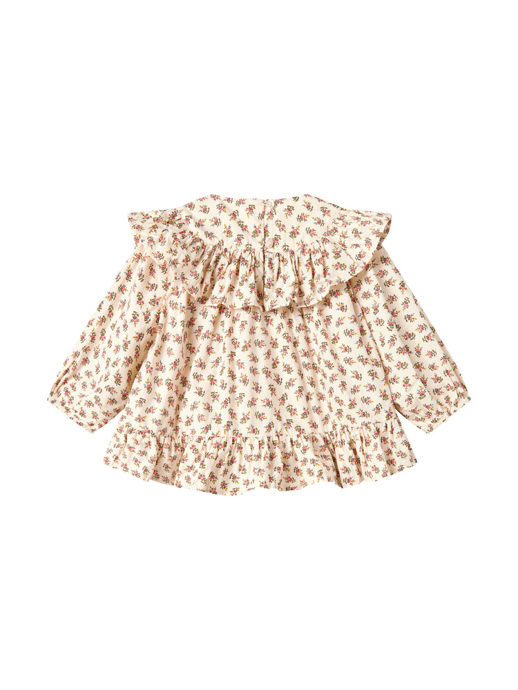 Marmar Japanese Flower Tipa Blouse | Buttons Bebe