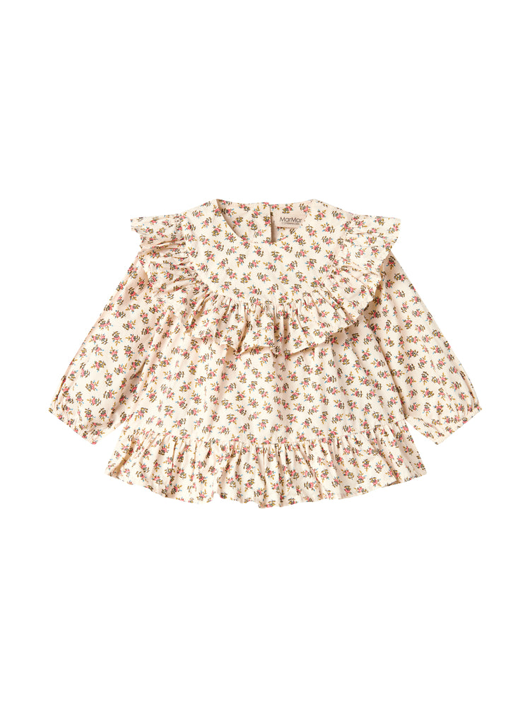Marmar Japanese Flower Tipa Blouse ( Baby Version ) | Buttons Bebe