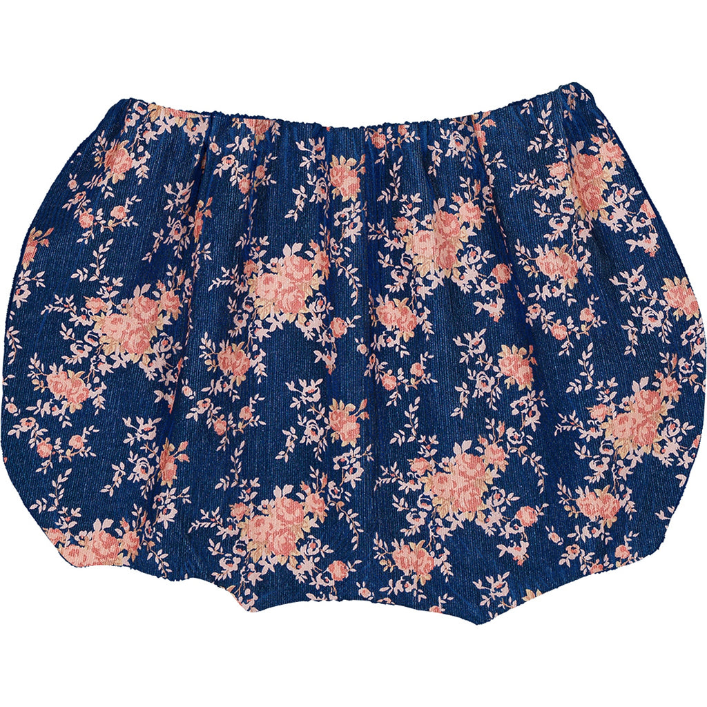 Louis Louise Navy Bloomer London Corduroy Bouquet | Buttons Bebe