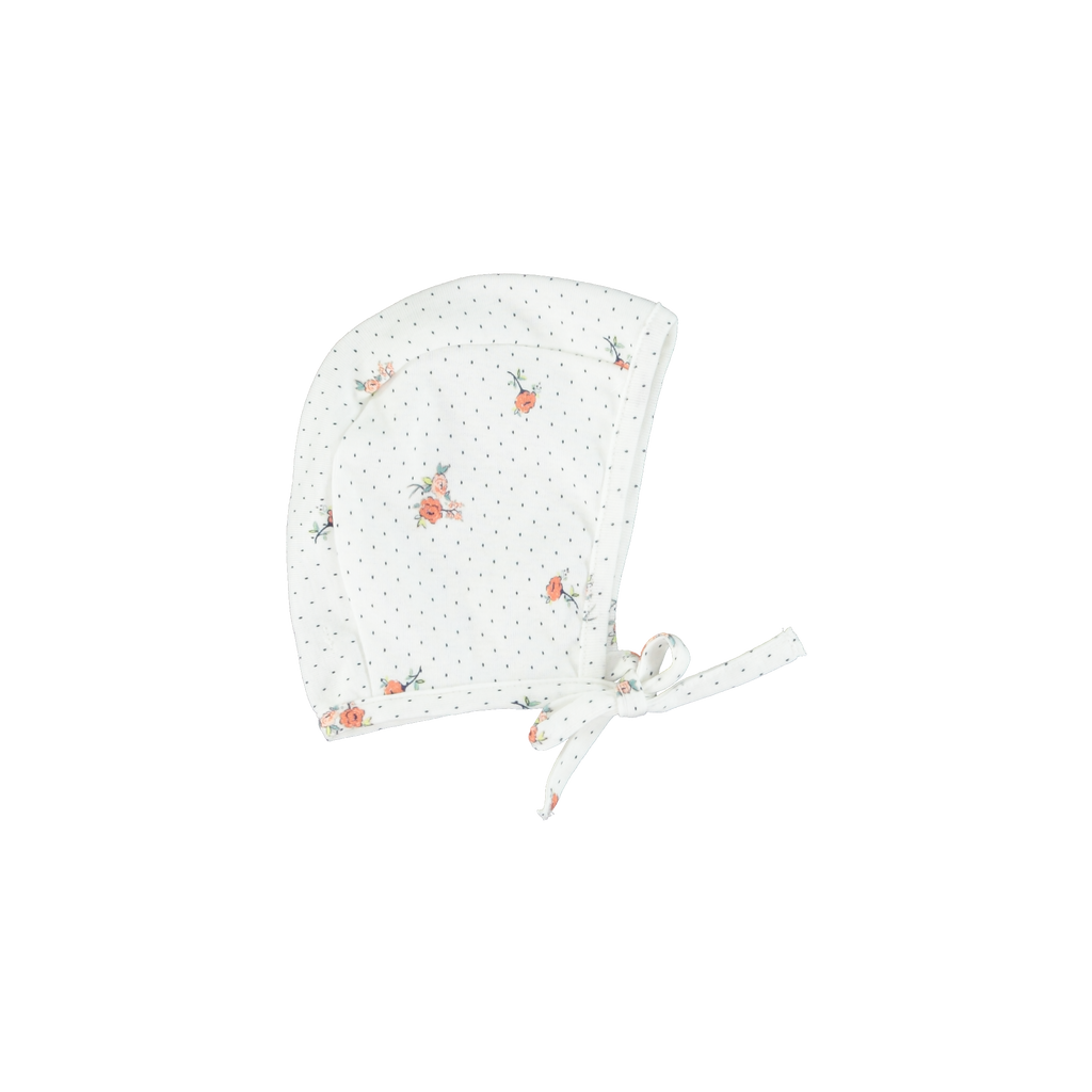 Bebe Organic Ida Bonnet Vintage floral | Buttons Bebe