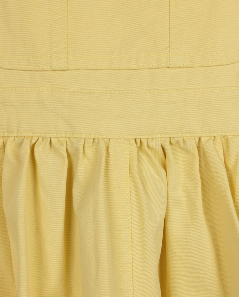 Phil and Phoebe Yellow Micro Pocket Denim Jumper | Buttons Bebe