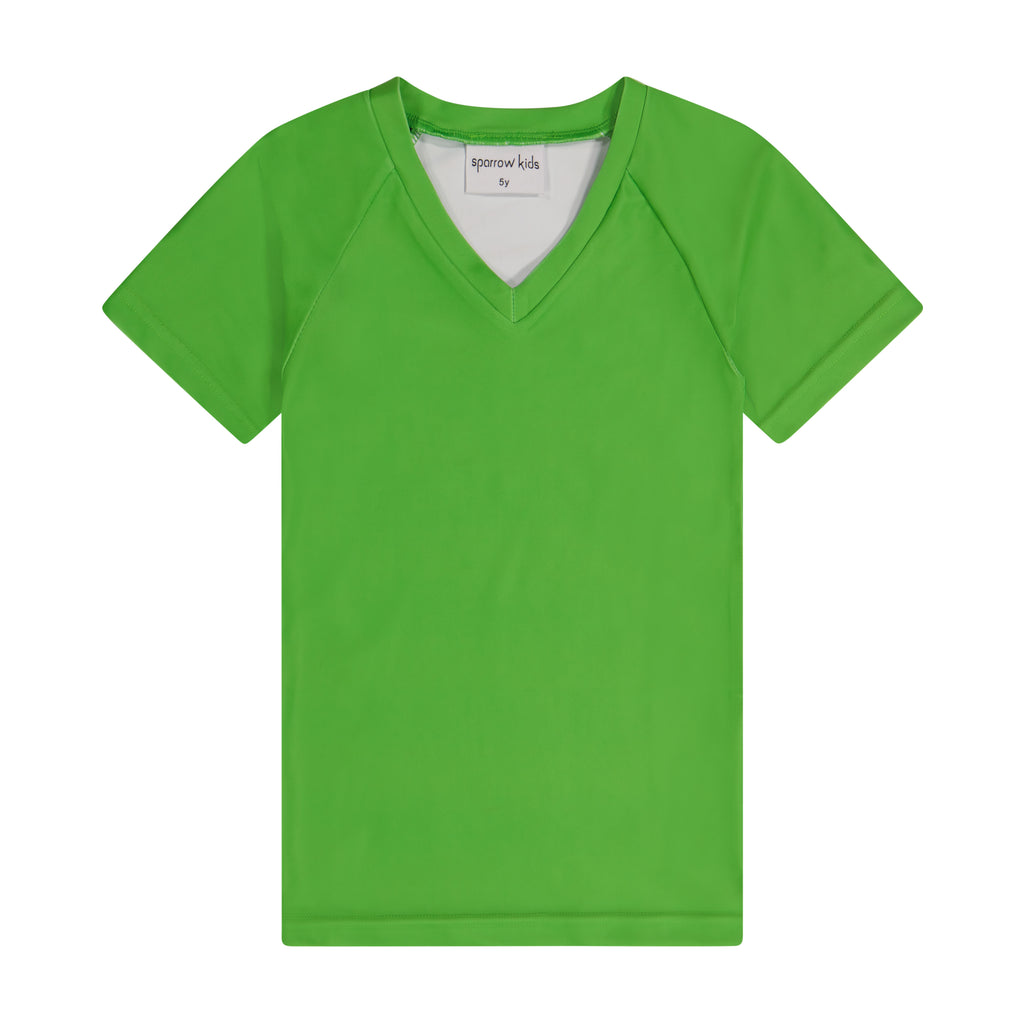 SPARROW KIDS OMBRE- SOLID V NECK TEE - Buttons Bebe | Buttons Bebe