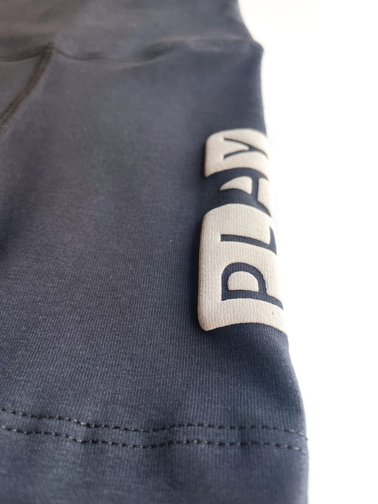 PLAY NAVY HIGH INTENSITY SHORT TIGHT - Buttons Bebe | Buttons Bebe