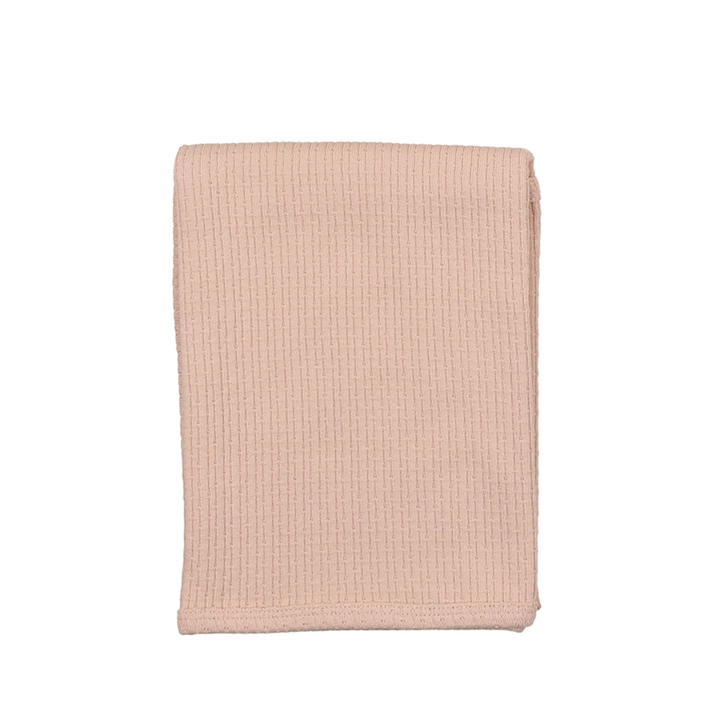 MEMA KNITS TEXTURED KNIT BLANKET OLD ROSE 70X71 - Buttons Bebe ...