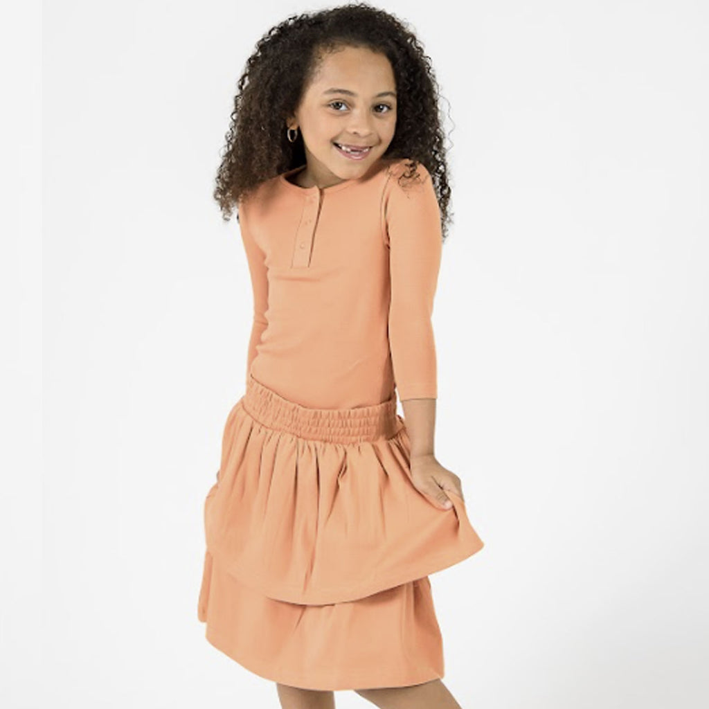 Jay Basics orange sandra skirt | Buttons Bebe